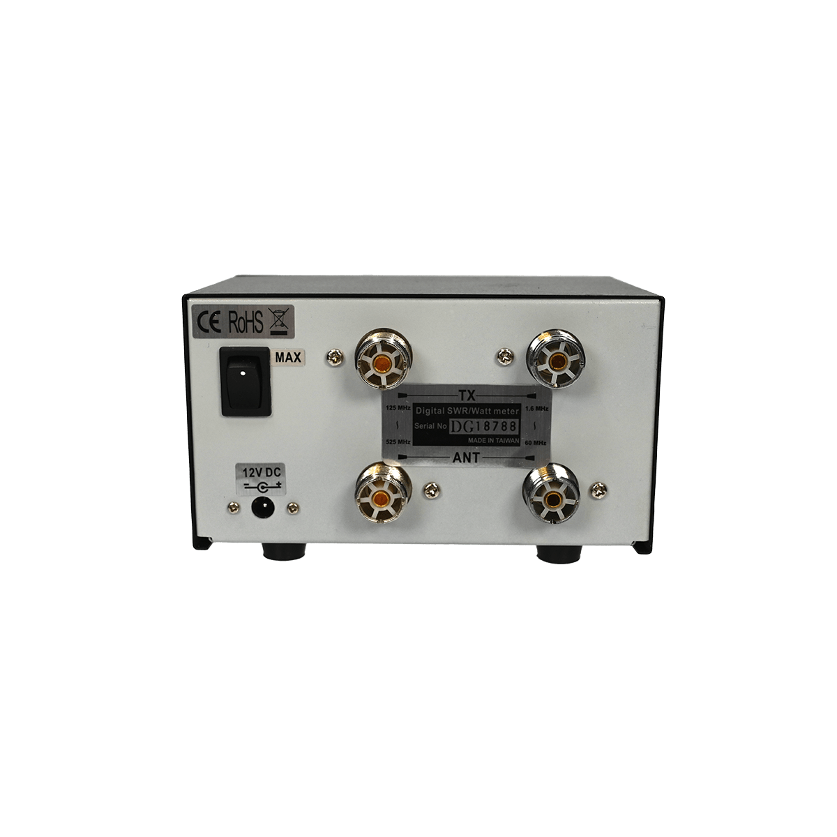 Intellitron WM-1001D Digital SWR and Watt Meter 1.6-60 MHz / 125-525 ...