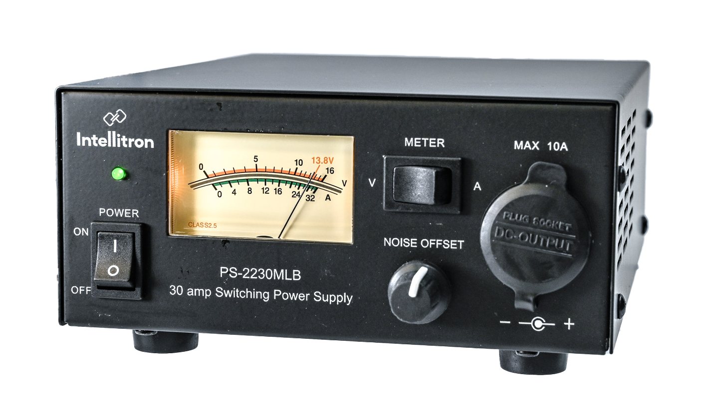 Intellitron PS-2230MLB 30amp Switching Power supply with 12V DC Power ...